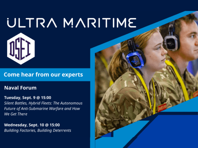 Maritime Defense Solutions | Ultra Maritime | Undersea Warfare Solutions